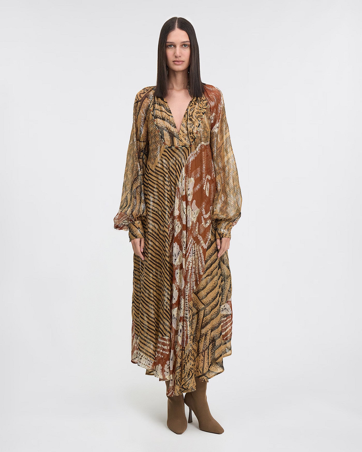 Mes Demoiselles - Lisa Dress. Caramel – Rare Threads